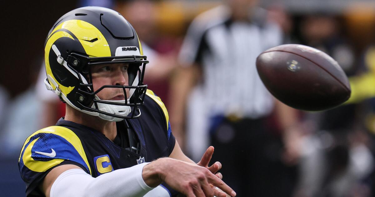 Los objetivos de Matthew Stafford para los Rams van más allá de una ...